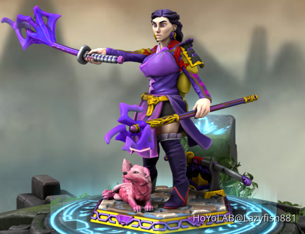 Raiden Shogun In HeroForge Genshin Impact | HoYoLAB