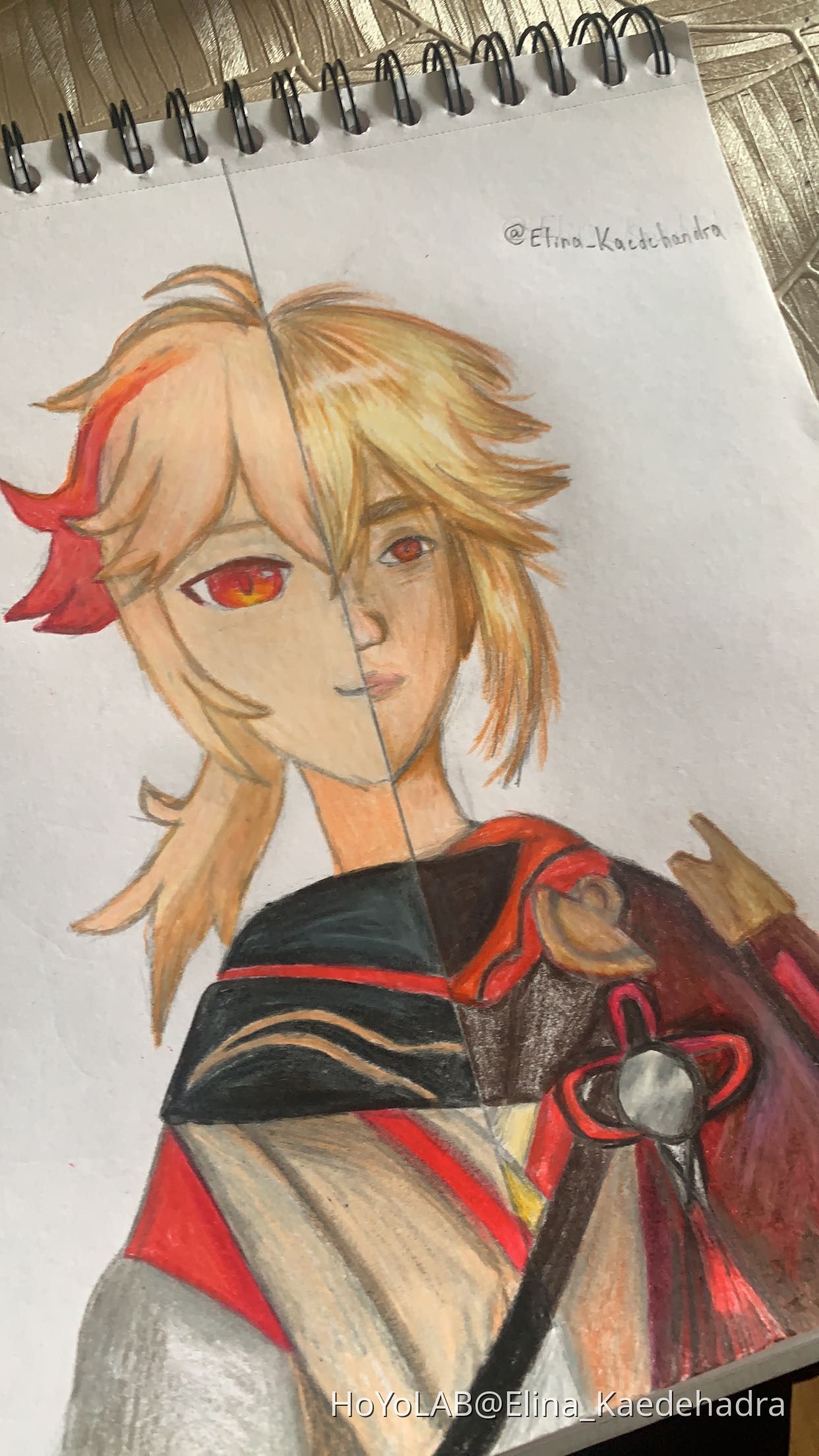 Kazuha drawing Genshin Impact | HoYoLAB