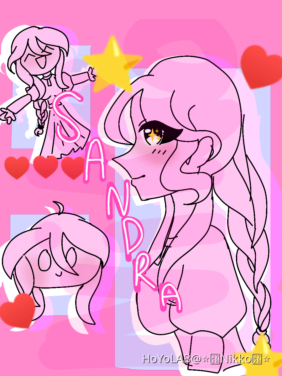 Sandra!(goofy past self) | HoYoLAB