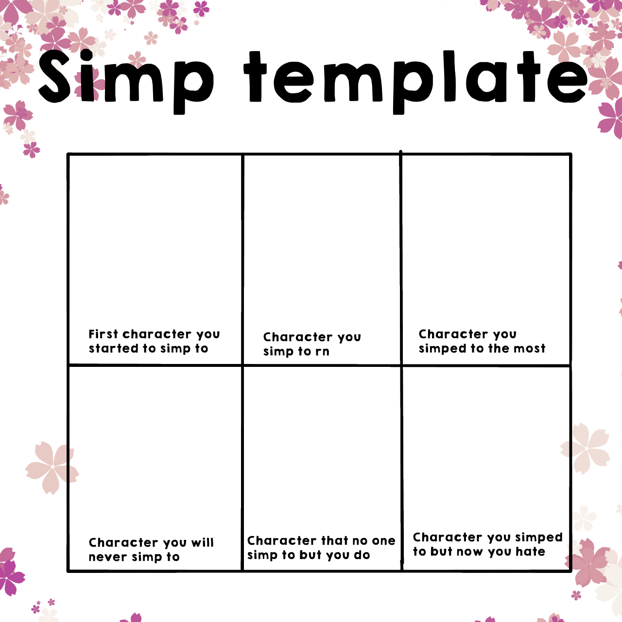 My template :D Genshin Impact | HoYoLAB