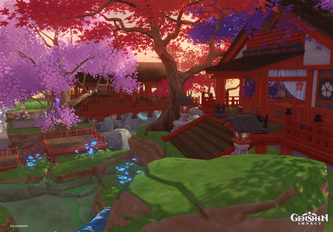 Teapot Design: Festive Inazuman Shrine Genshin Impact | HoYoLAB