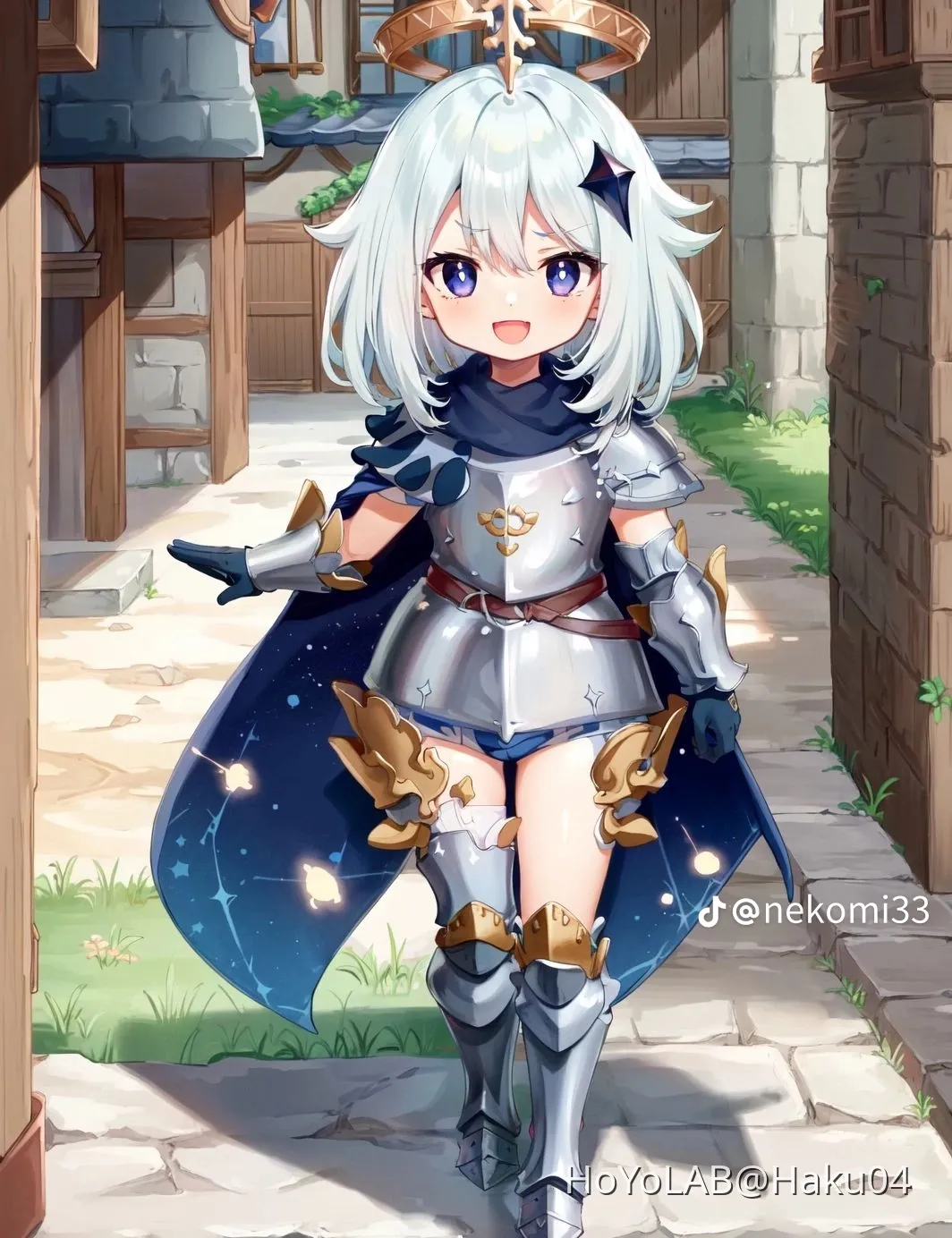 Paimon caballero Ai Generated Genshin Impact | HoYoLAB