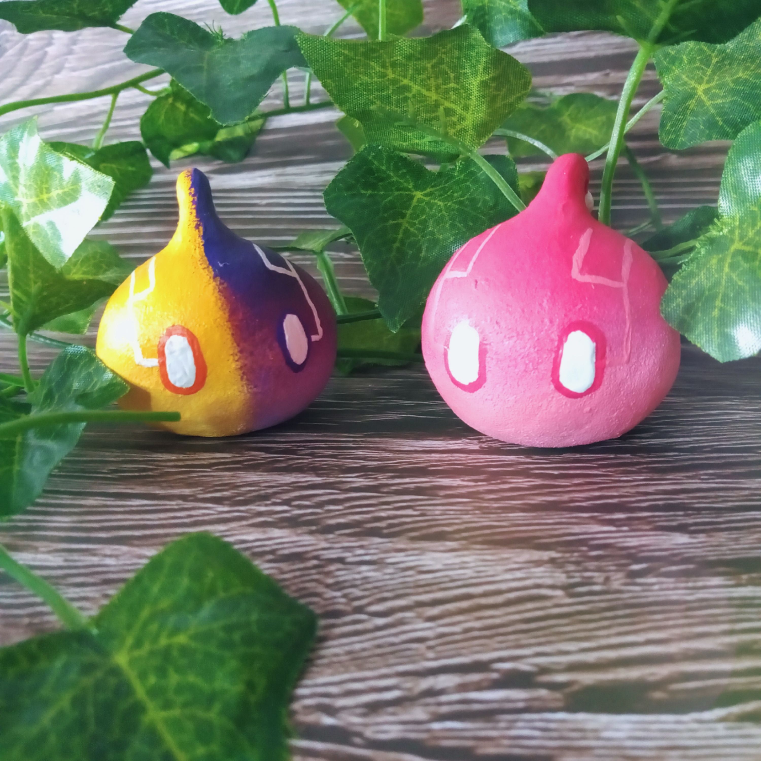 Slime sakura Trovão e Slime quimera Genshin Impact | HoYoLAB