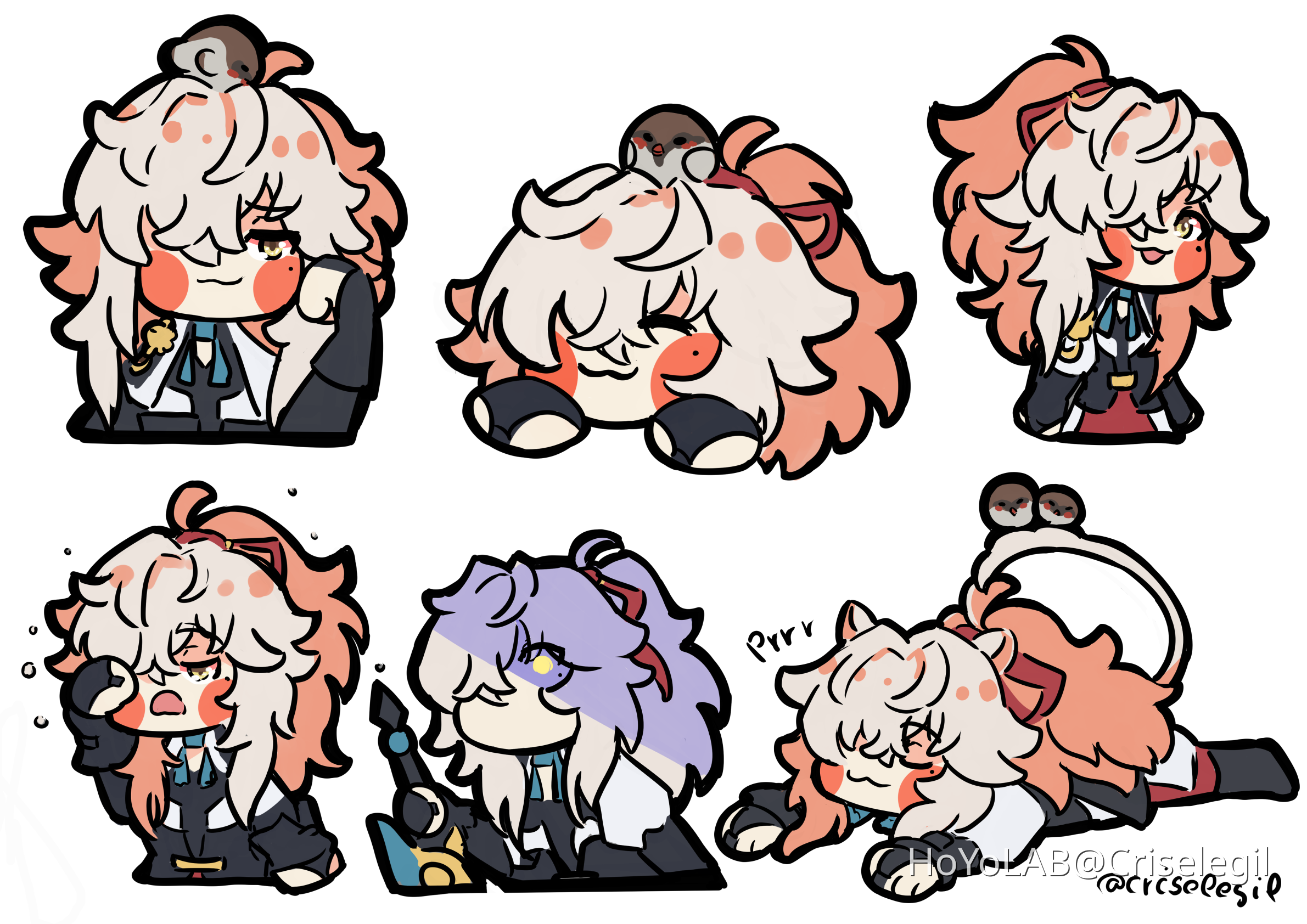 Jing Yuan Stickers Honkai: Star Rail | HoYoLAB