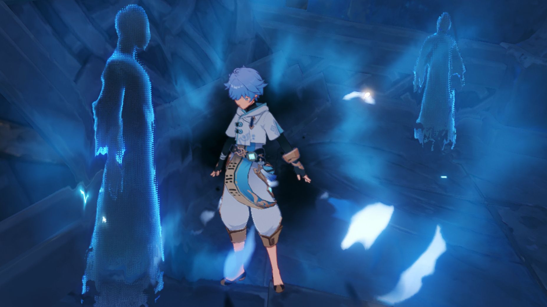 Exorcist master in action Genshin Impact | HoYoLAB