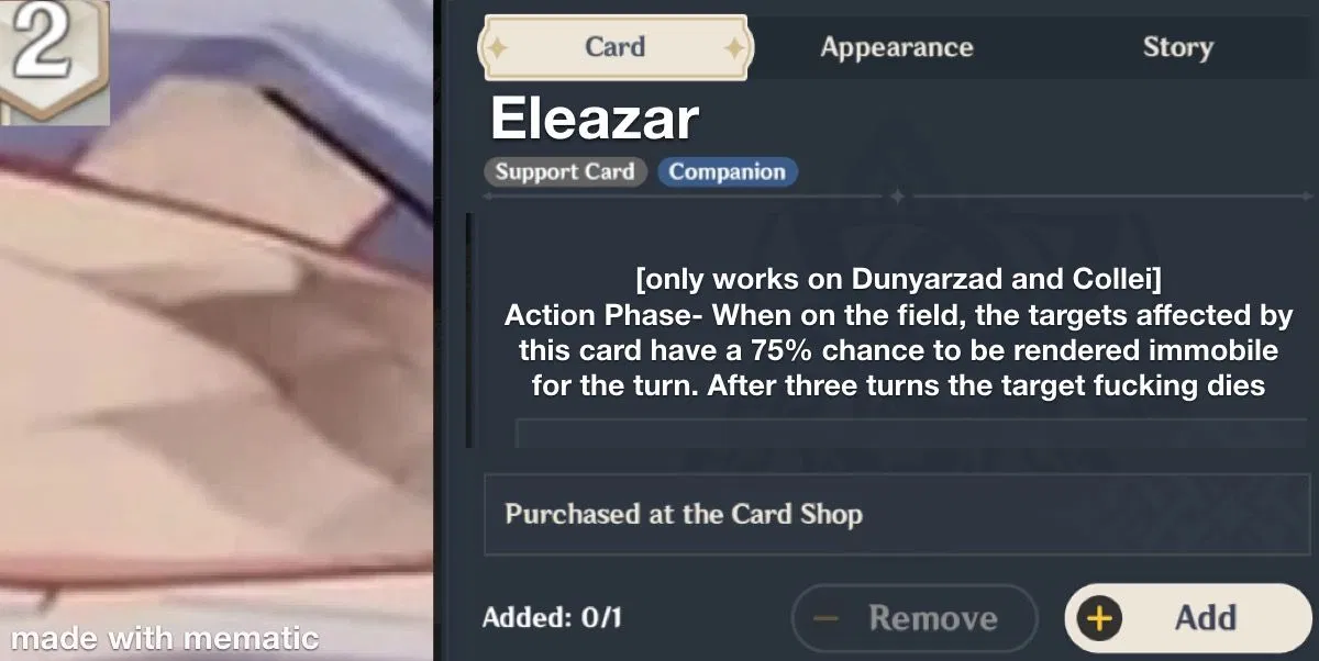 Genius Invocation TCG Card Idea! Genshin Impact | HoYoLAB