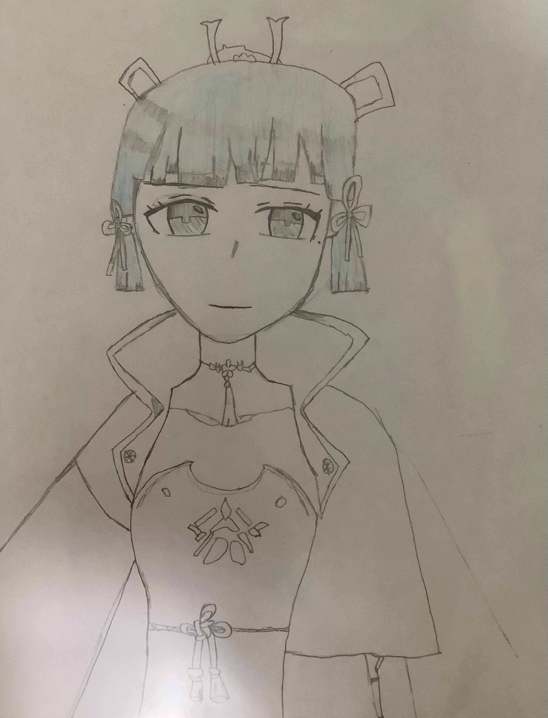 My Ayaka drawing Genshin Impact | HoYoLAB