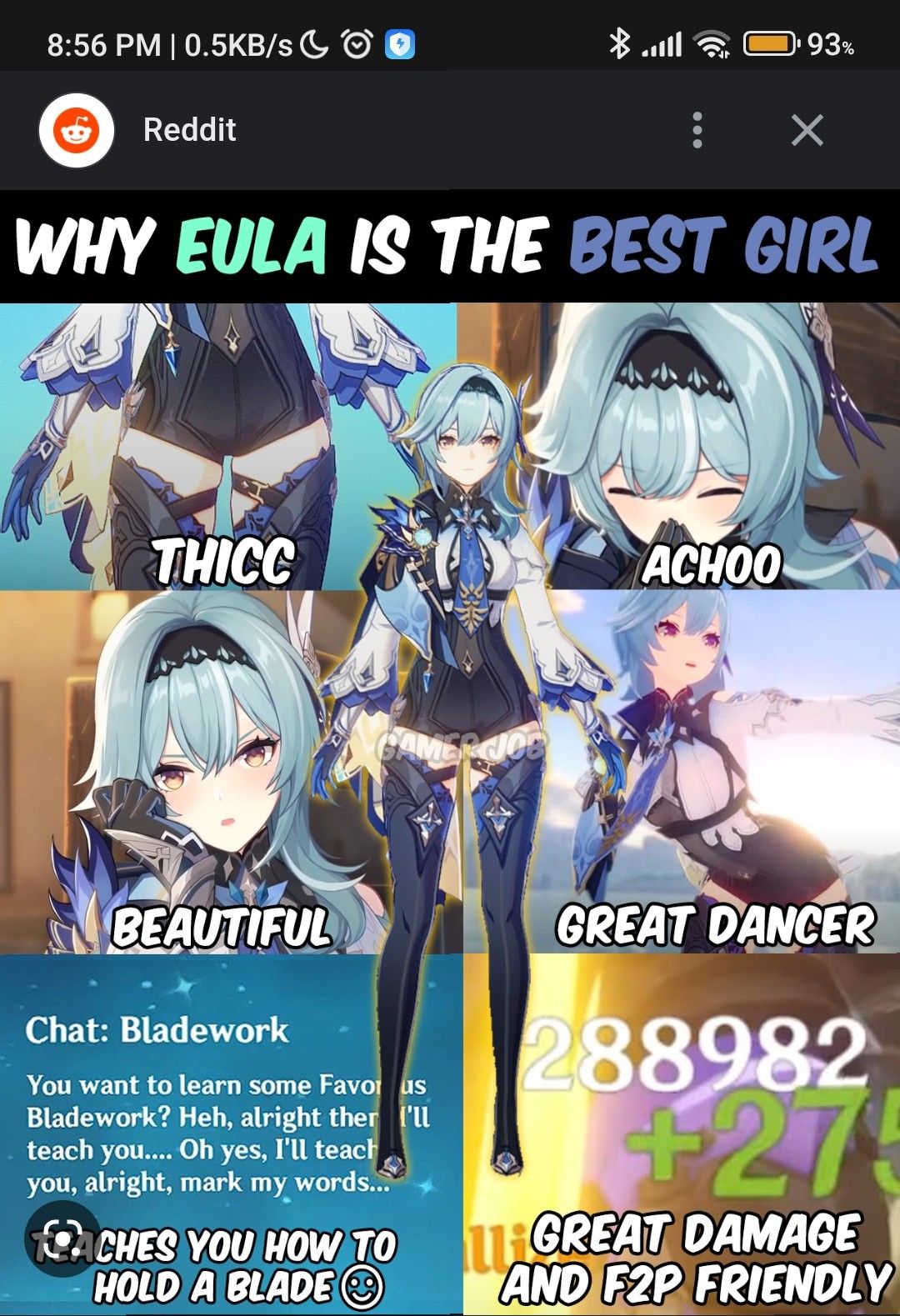 6 reasons Why I don't reject Eula? Why I demand for Eula rerun in future? Genshin Impact | HoYoLAB