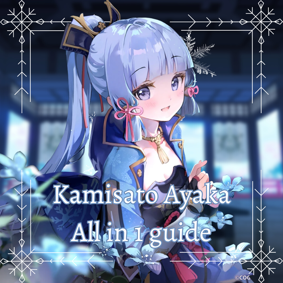 Ayaka guide || Ascension/elevation materials, talents, artifacts || All ...