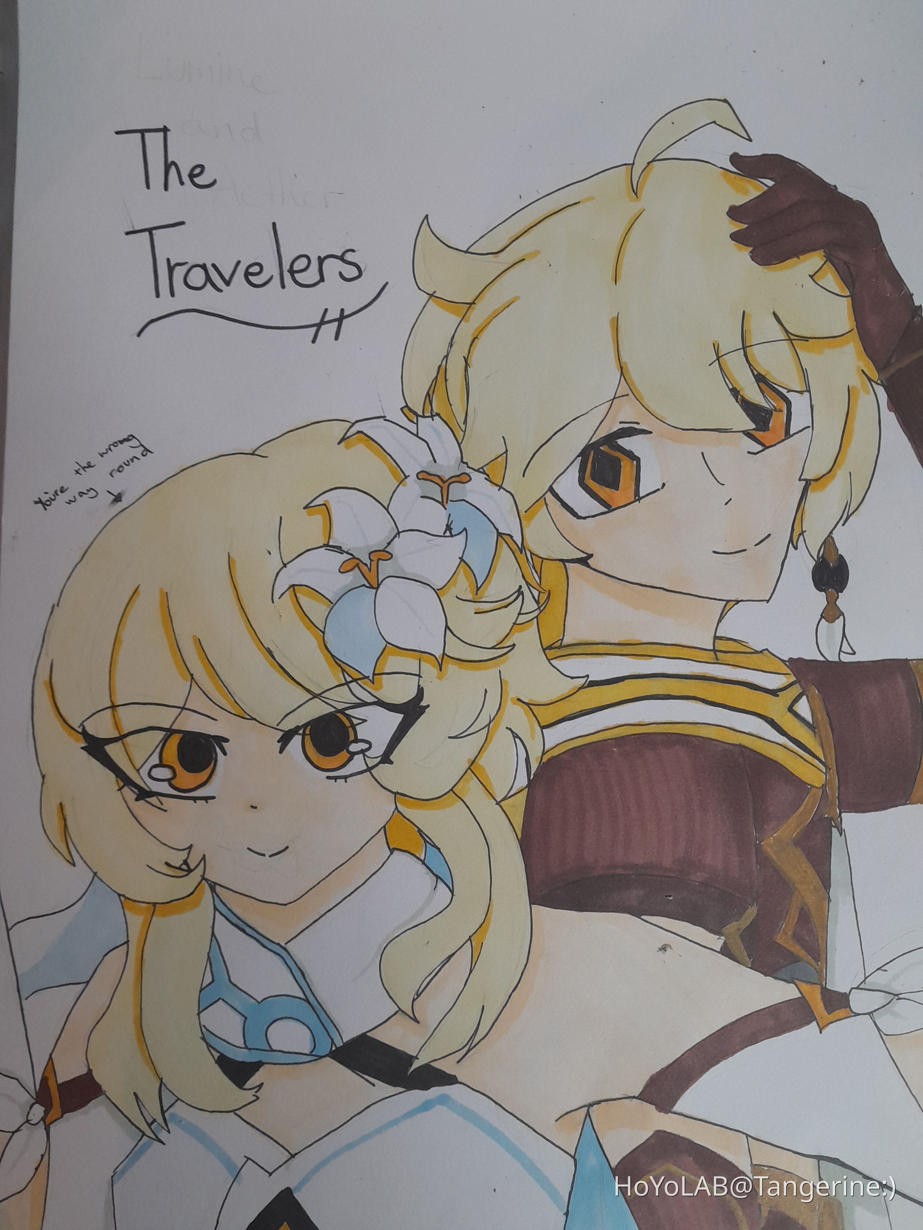 The Travelers Genshin Impact | HoYoLAB