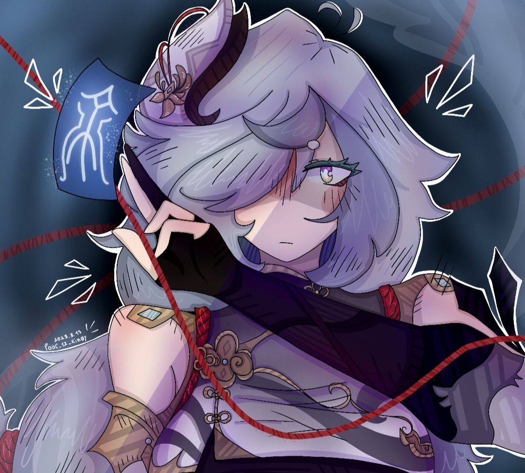 Shenhe Fanart Genshin Impact Hoyolab