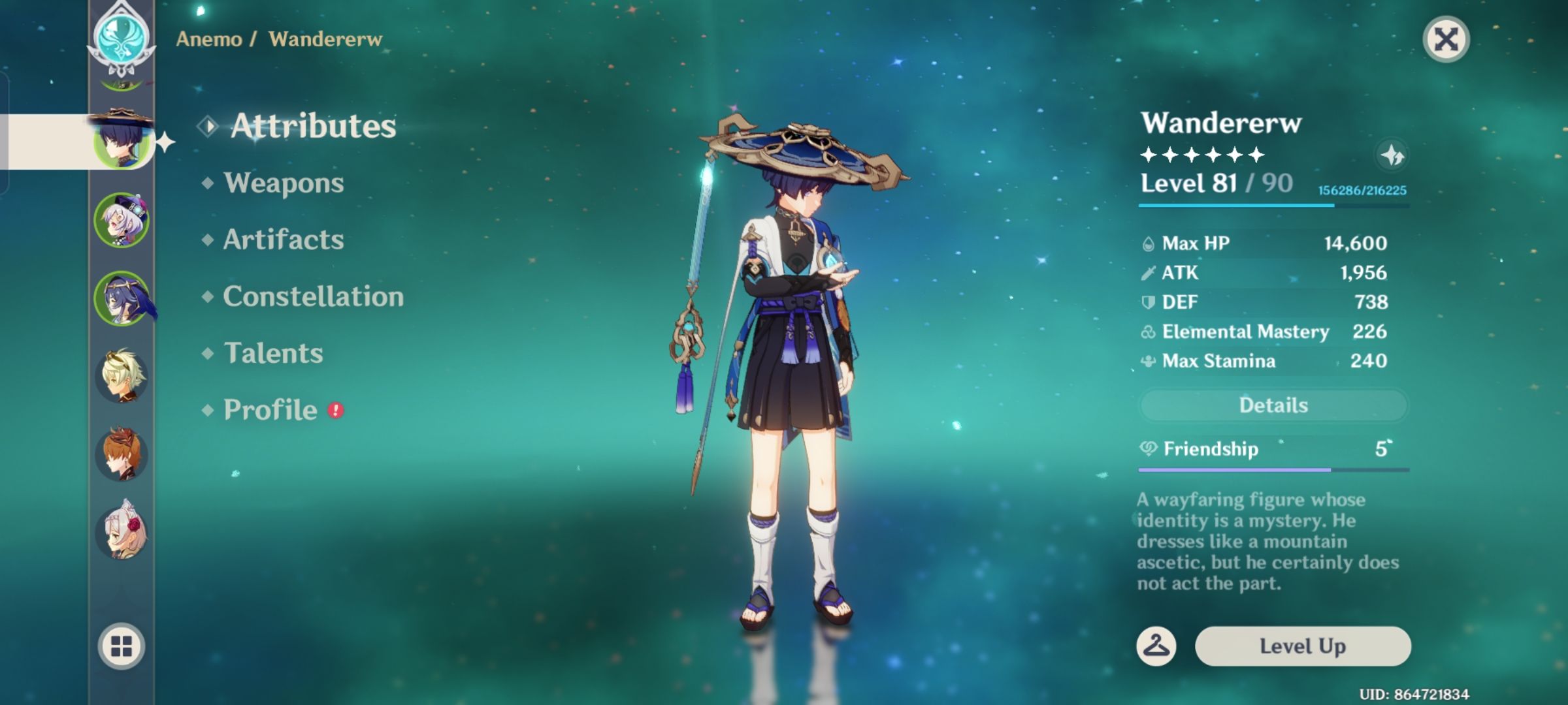 wonderer Genshin Impact | HoYoLAB