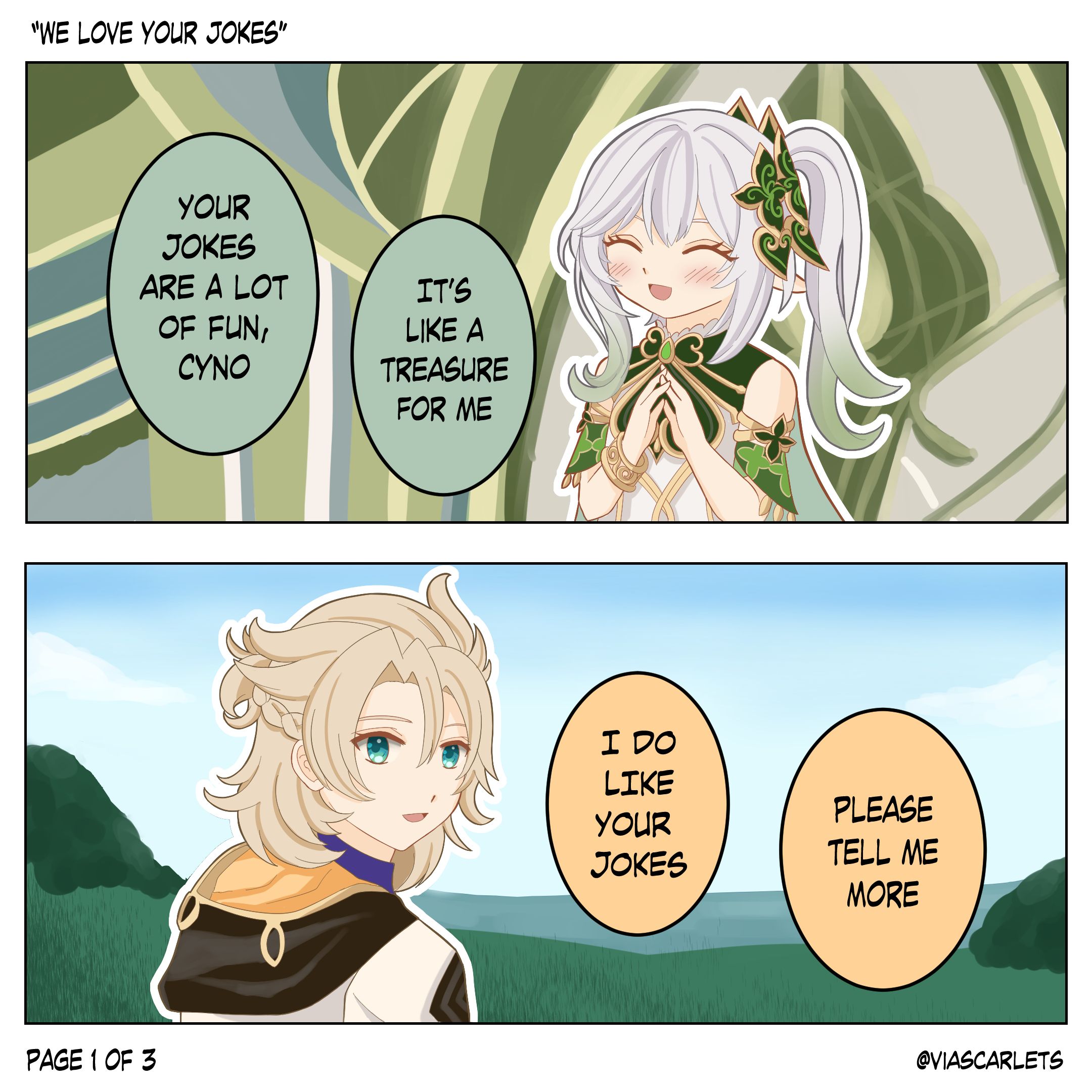 We Love Your Jokes Genshin Impact | HoYoLAB