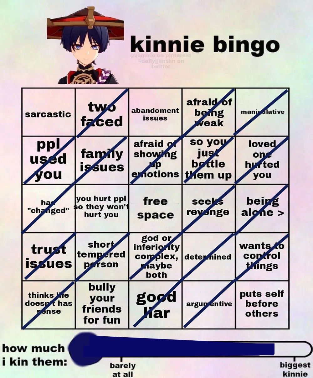 Scaramouche Kin bingo! Genshin Impact | HoYoLAB