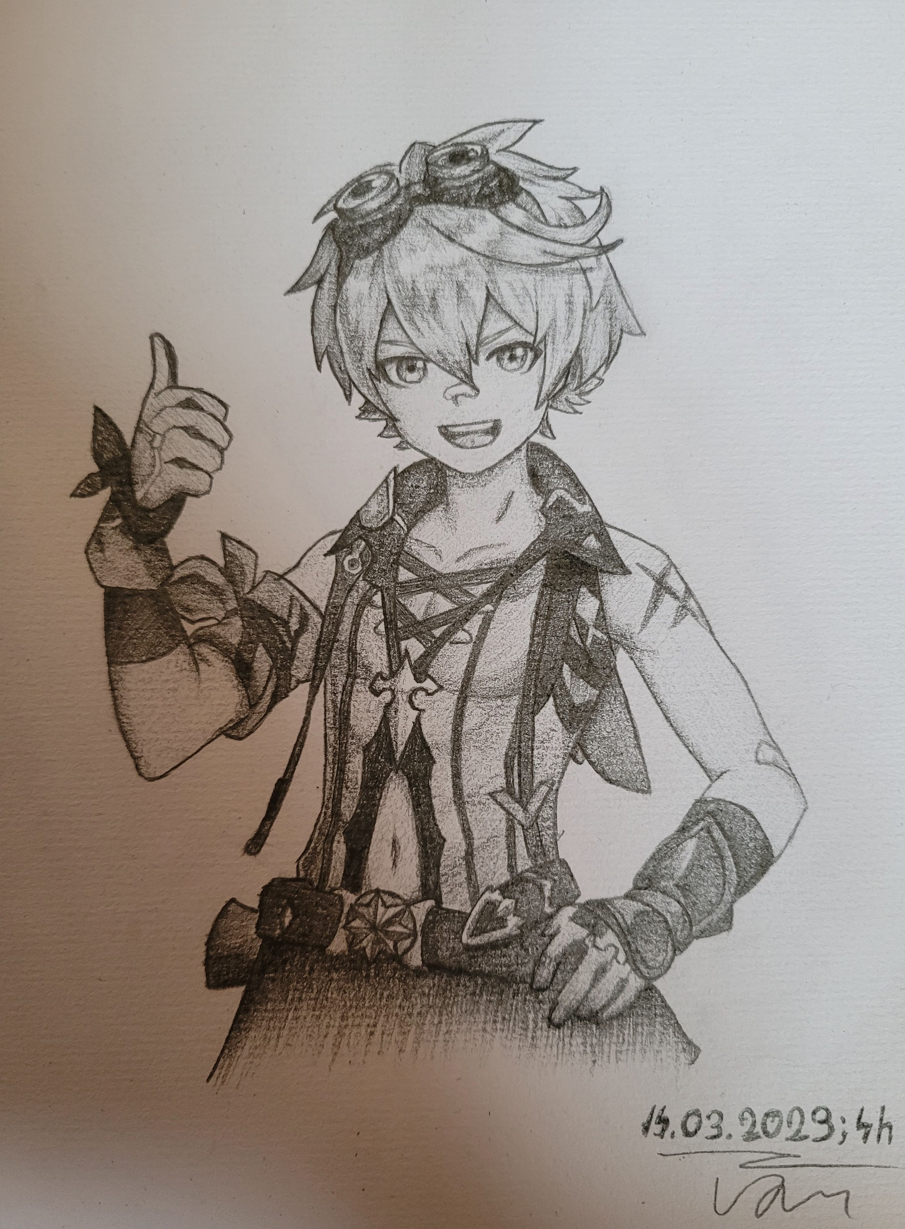 Bennet-Drawing Genshin Impact | HoYoLAB