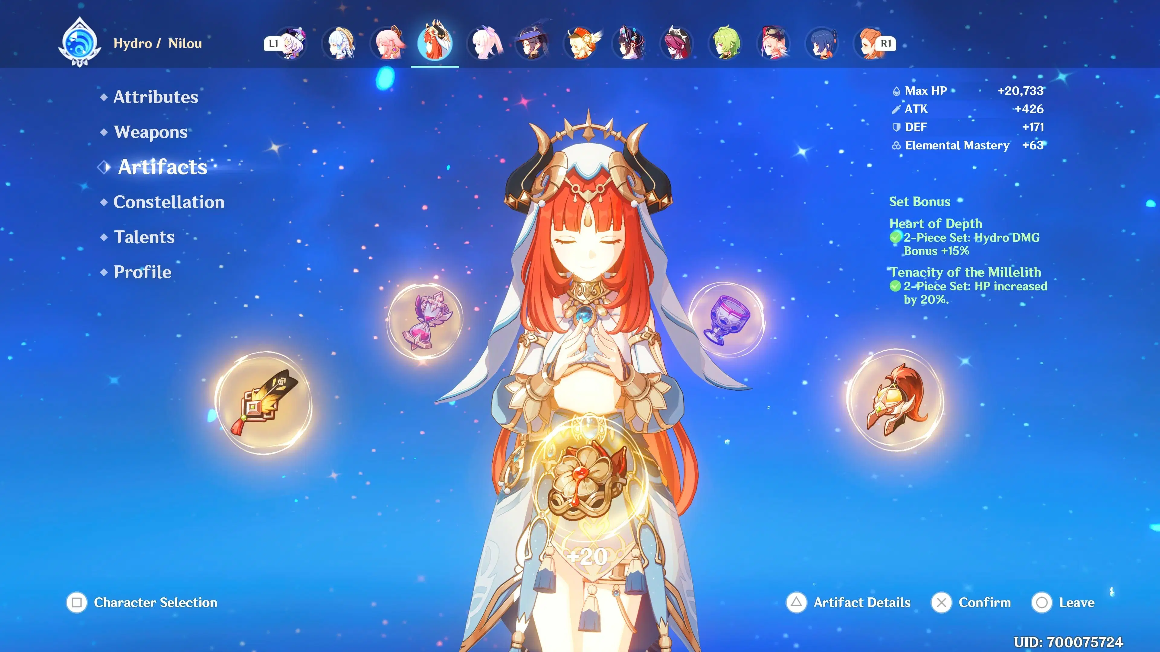 Nilou build Genshin Impact | HoYoLAB