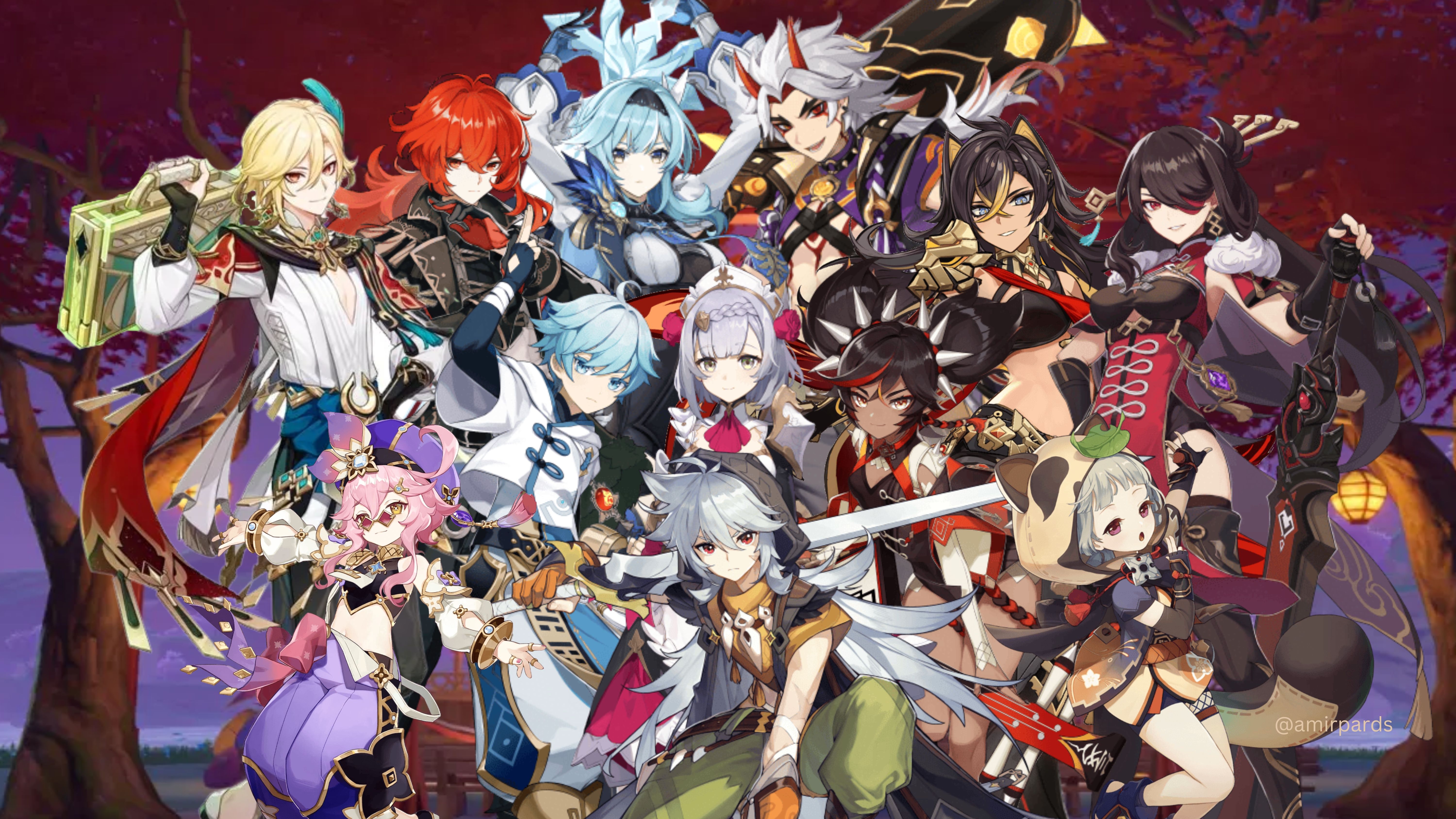 the one and oni claymore gang! Genshin Impact | HoYoLAB