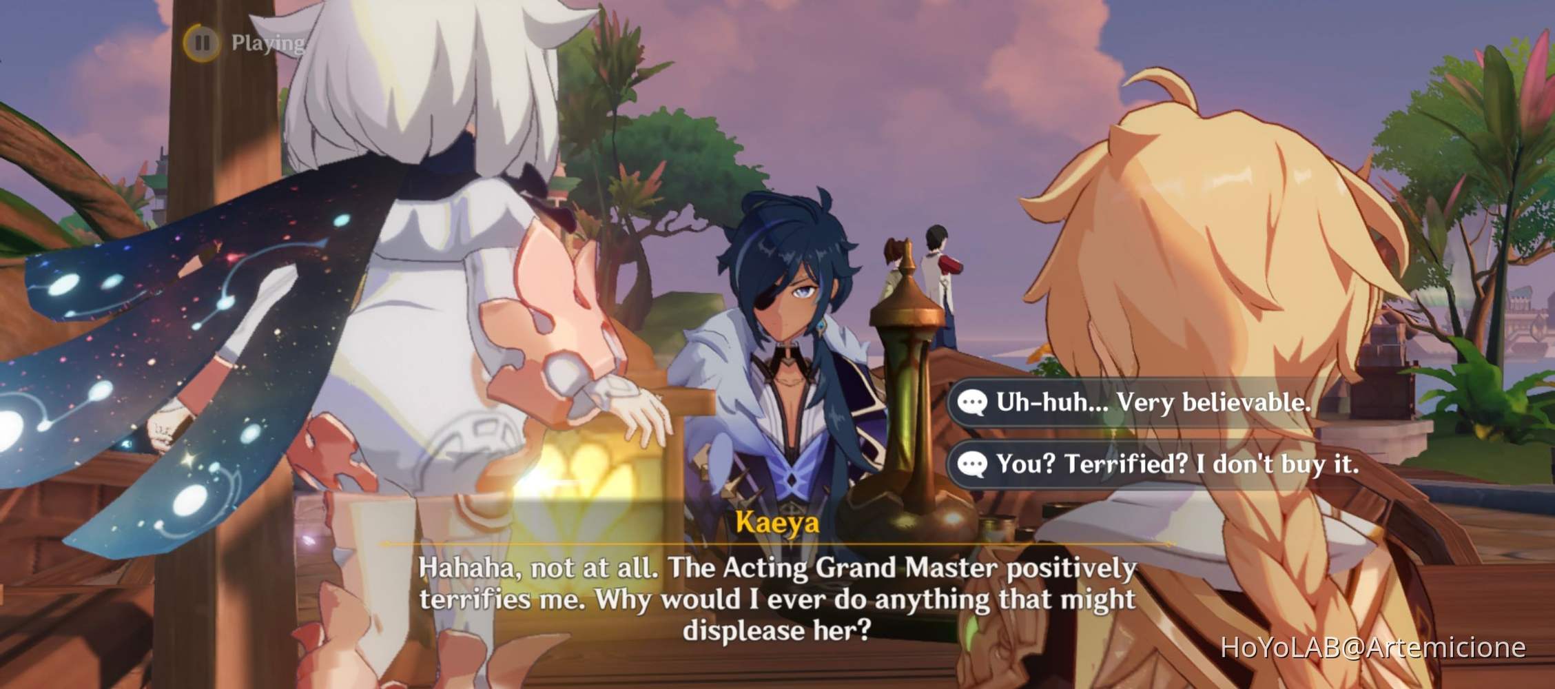 Traveller’s Archon Quest (Sumeru): Reuniting with Kaeya and Dainsleif Genshin Impact | HoYoLAB