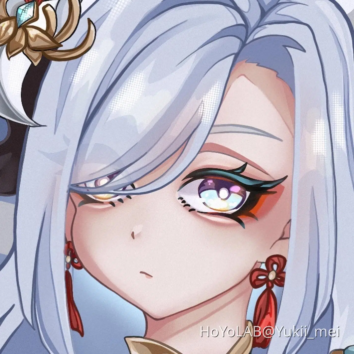 Shehe Fan Art Contest entry Genshin Impact | HoYoLAB