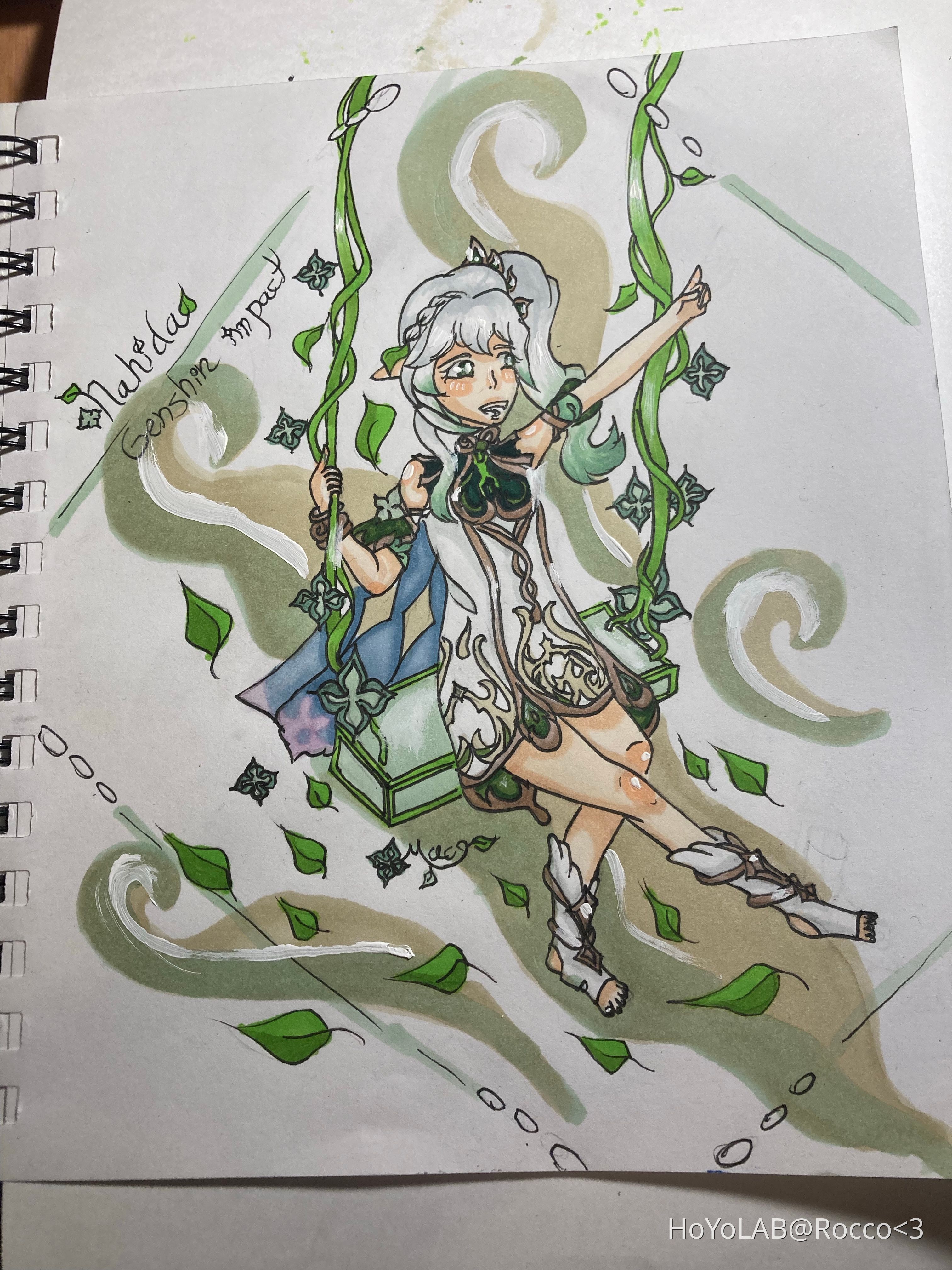 Nahida drawing 1/63 Genshin Impact | HoYoLAB