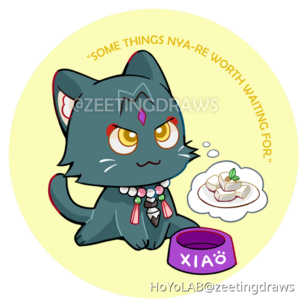 Xiao cat Genshin Impact | HoYoLAB