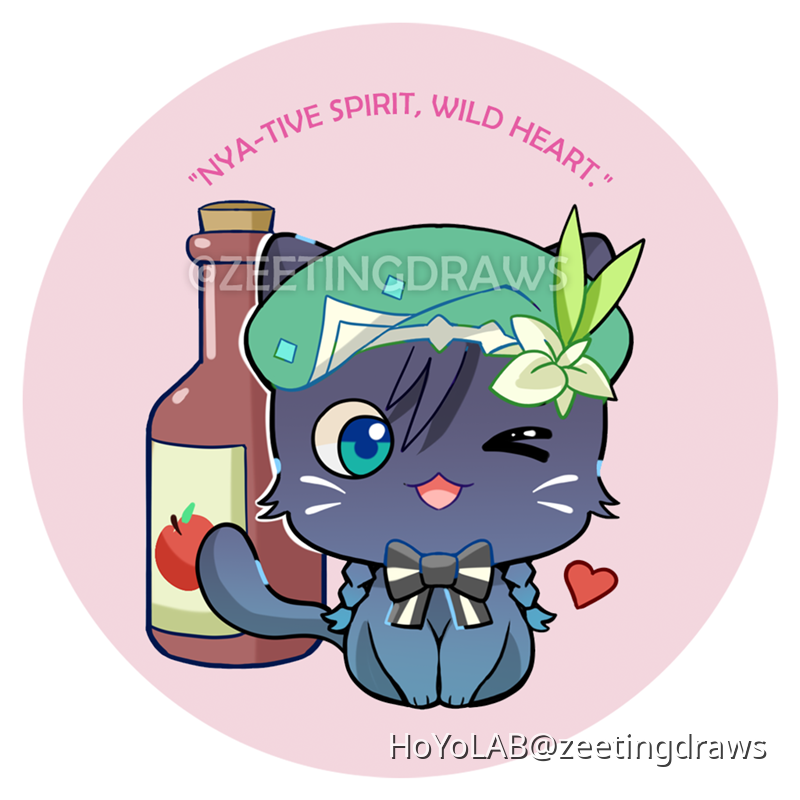 Venti cat Genshin Impact | HoYoLAB