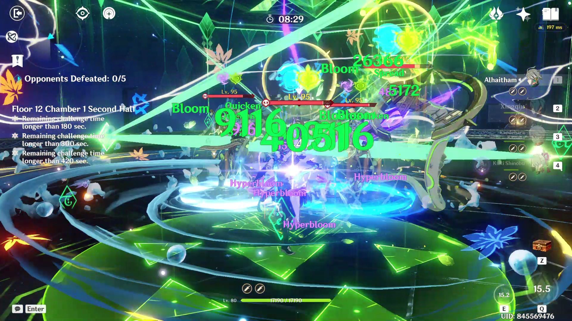 love the colorful mess of hyperbloom Genshin Impact | HoYoLAB