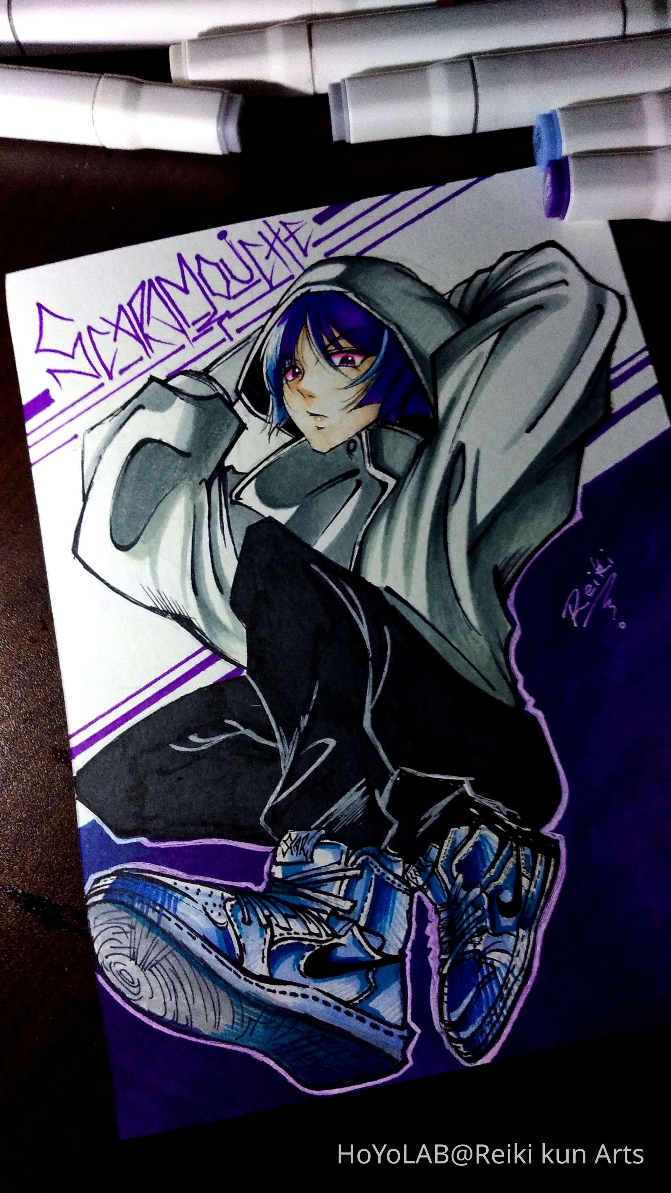 Scaramouche illustration is done! Genshin Fanart Genshin Impact | HoYoLAB