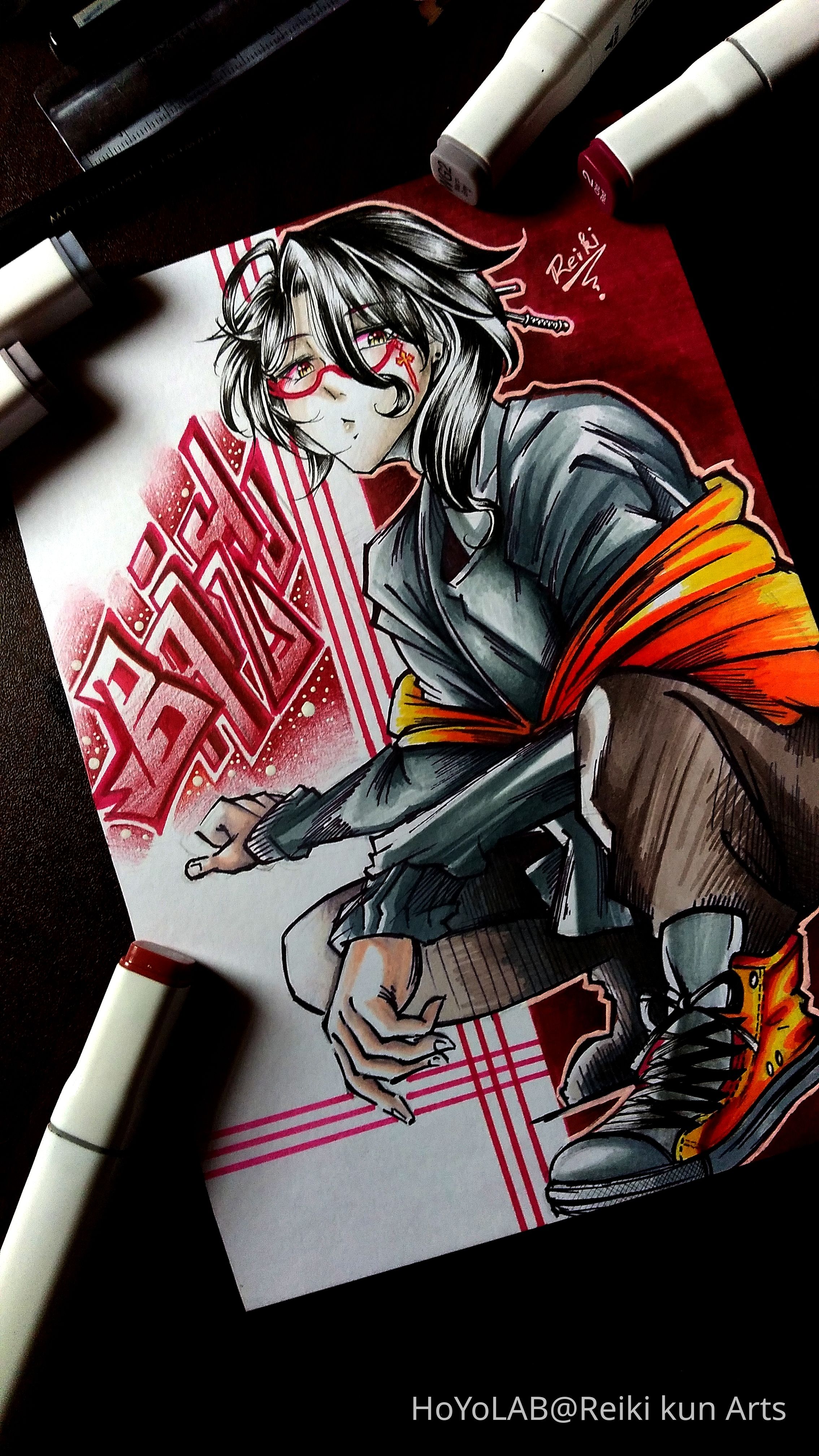 And here's my Baizhu Sketch/ Drawing | Genshin fanart Genshin Impact ...