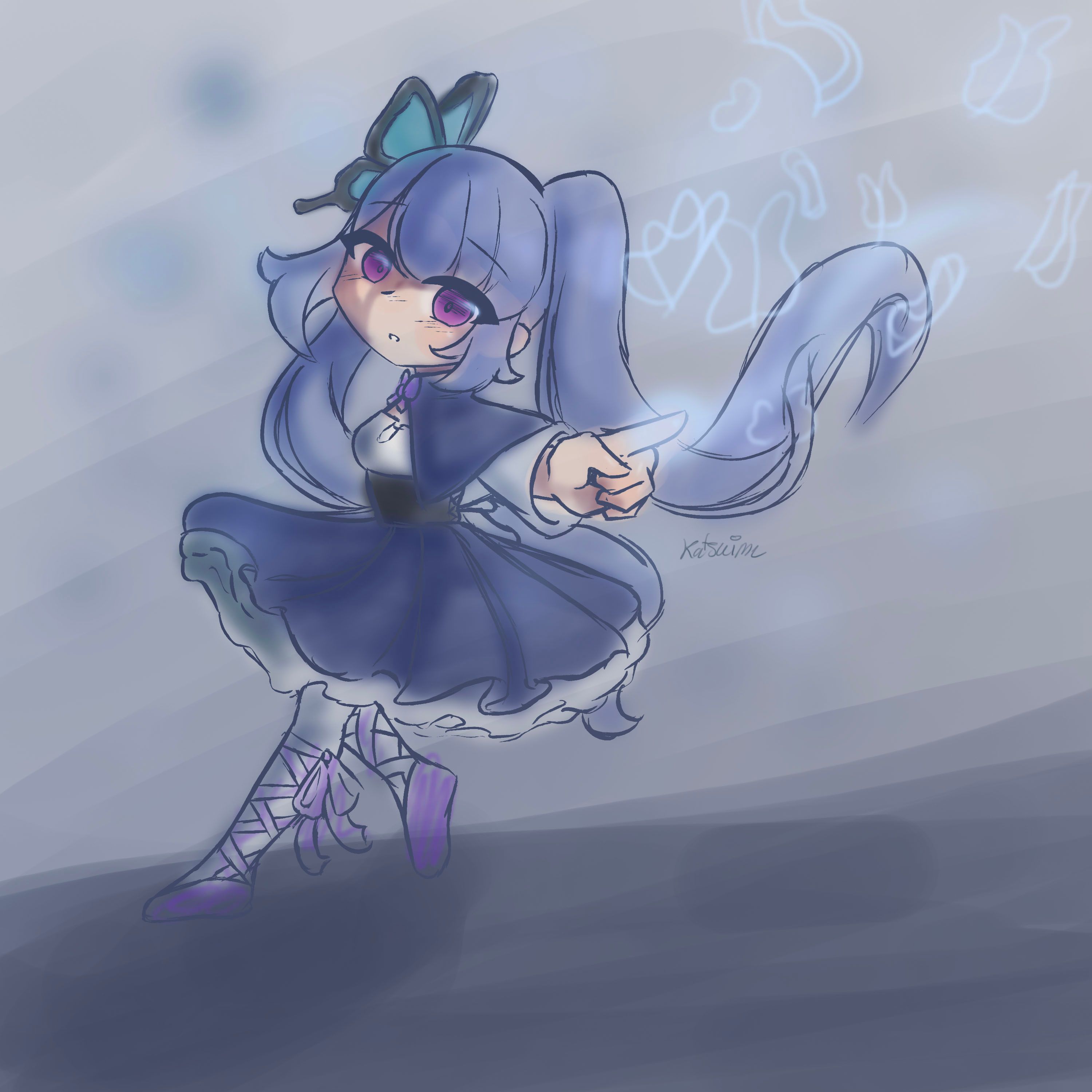 Chloé burst sketch | HoYoLAB