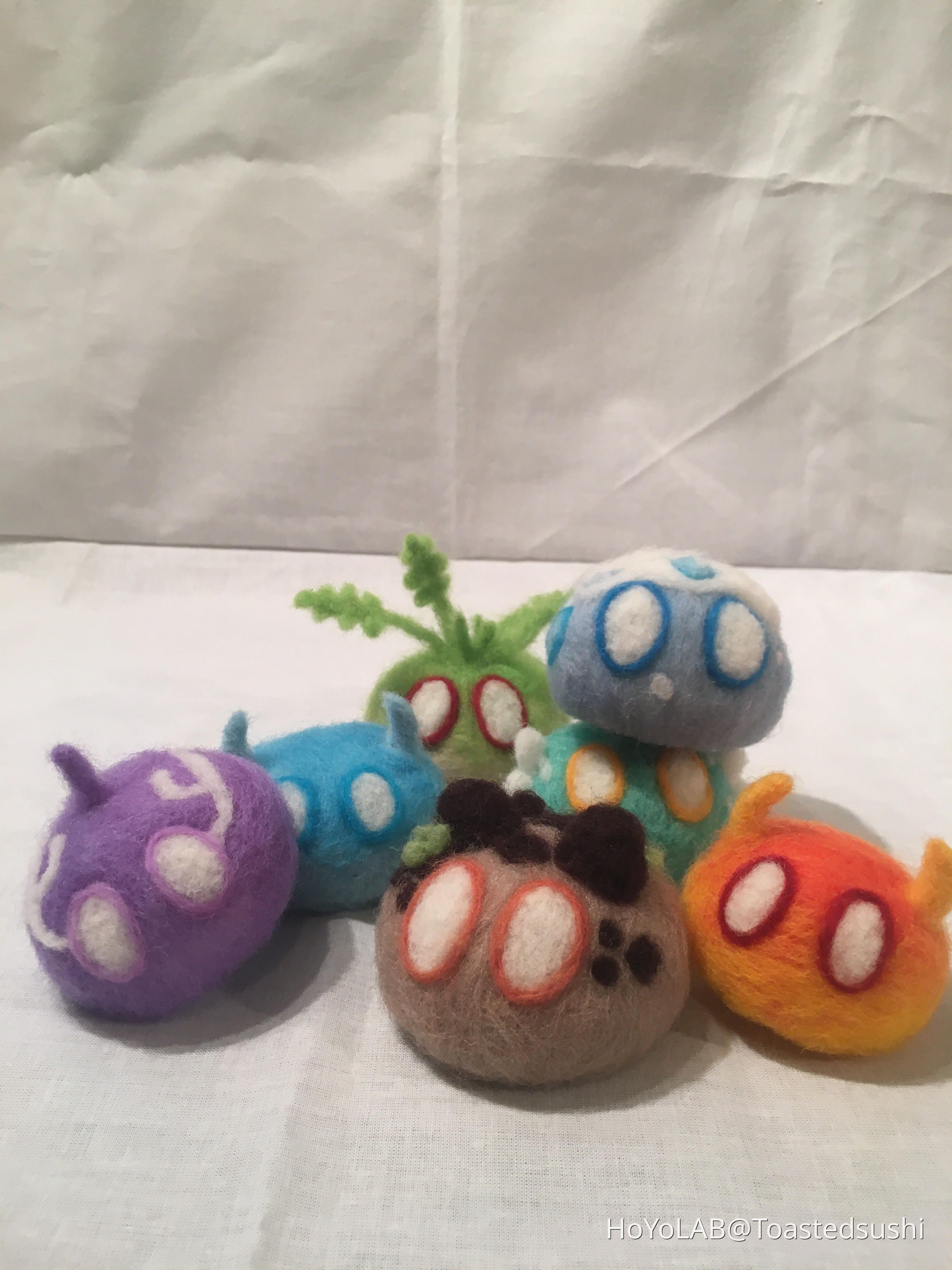 Felt slimes ! Genshin Impact | HoYoLAB