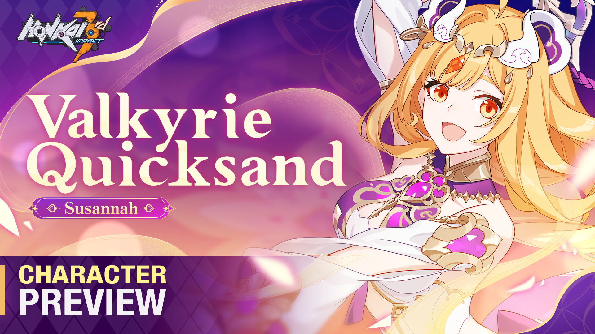 Susannah Valkyrie Quicksand Battlesuit Preview - Honkai Impact 3rd Honkai Impact 3rd | HoYoLAB