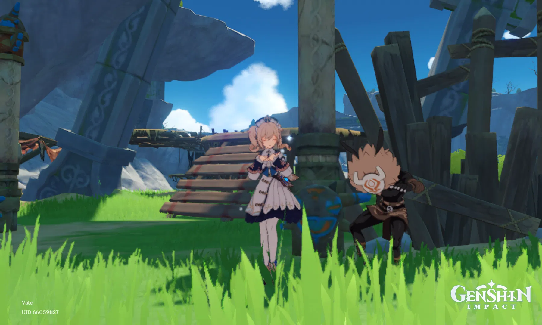 Barbara and the hillichurl Genshin Impact | HoYoLAB