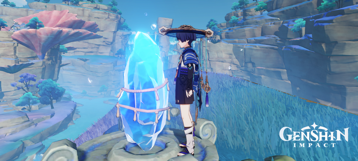 Pretty Blue Genshin Impact | HoYoLAB