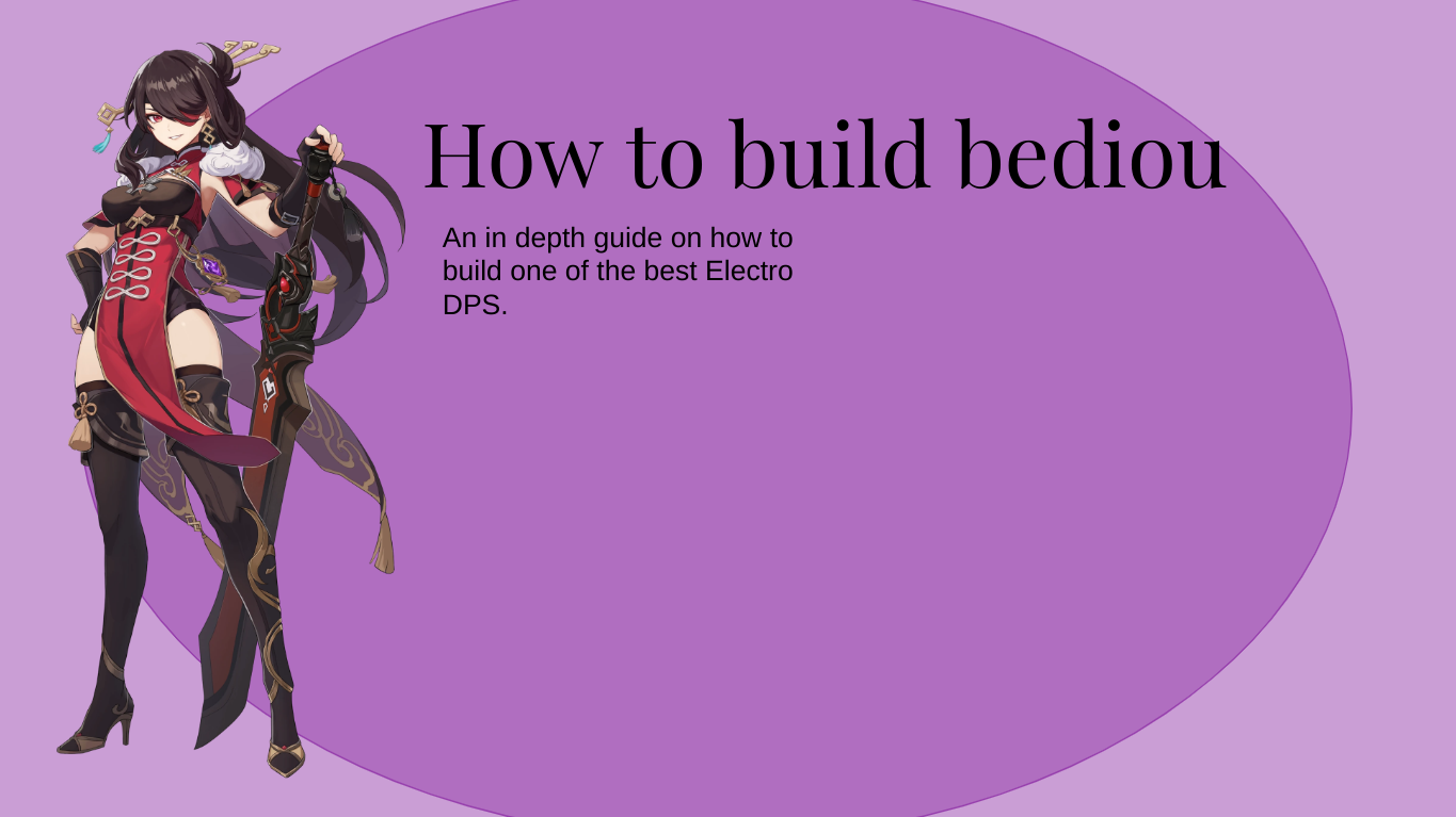 Bediou build guide Genshin Impact | HoYoLAB