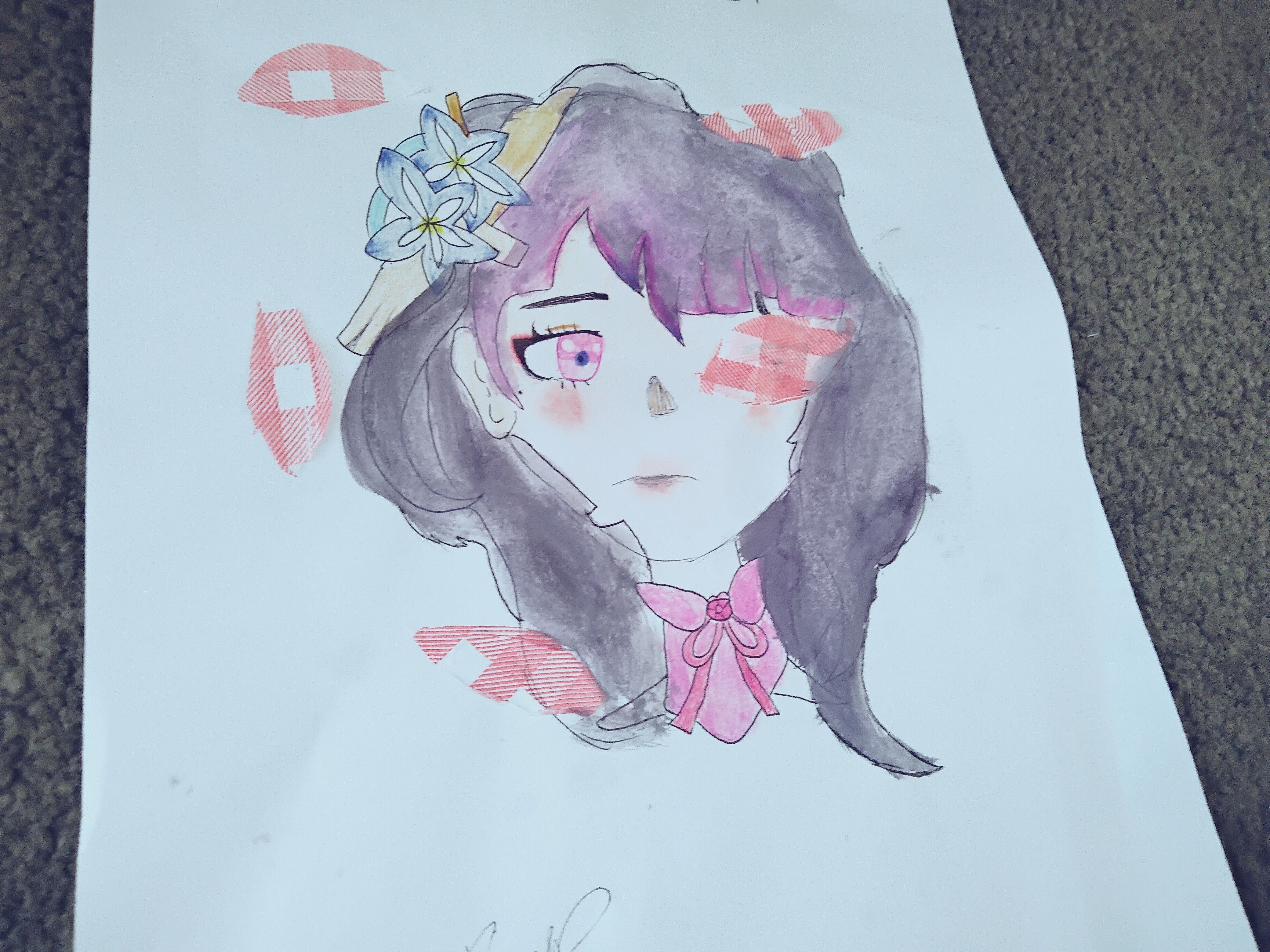 Raiden Shogun Painting | HoYoLAB