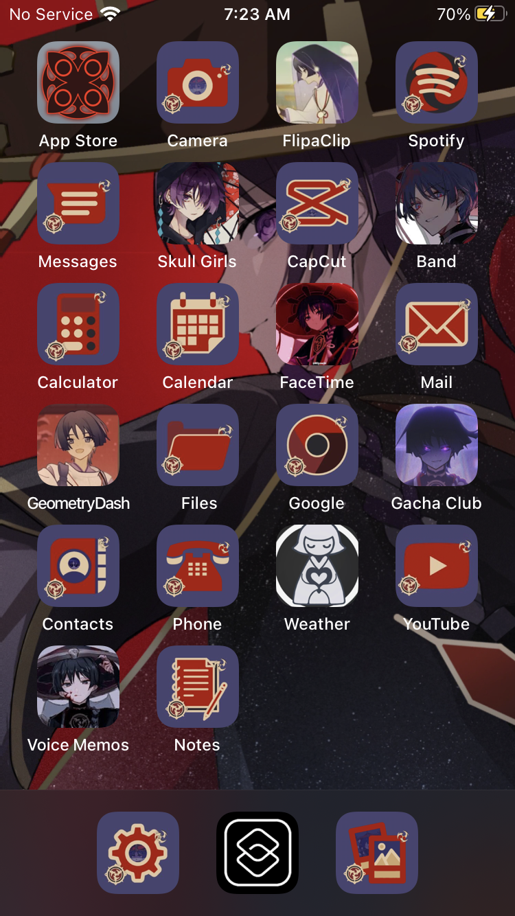 I did a Scara themed phone Genshin Impact | HoYoLAB