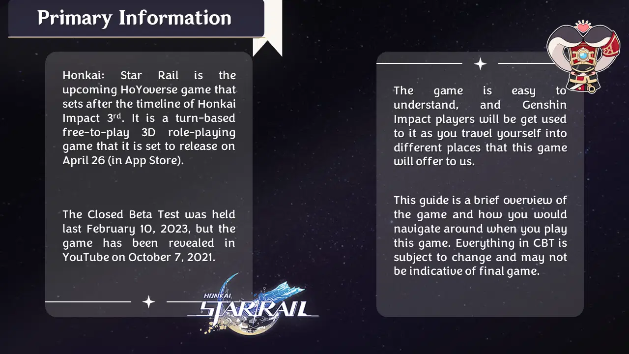 Beginner's Guide for Honkai: Star Rail Part 1 | User Interface Basics ...