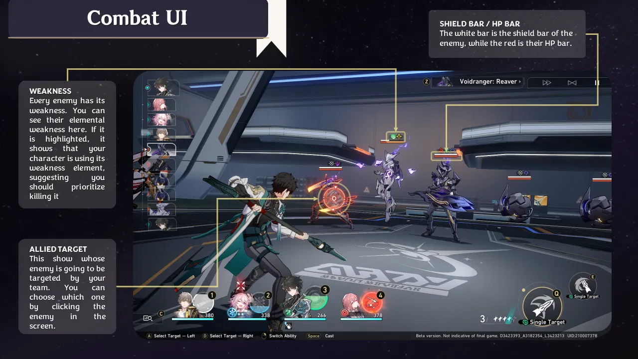 Beginner's Guide for Honkai: Star Rail Part 1 | User Interface Basics ...