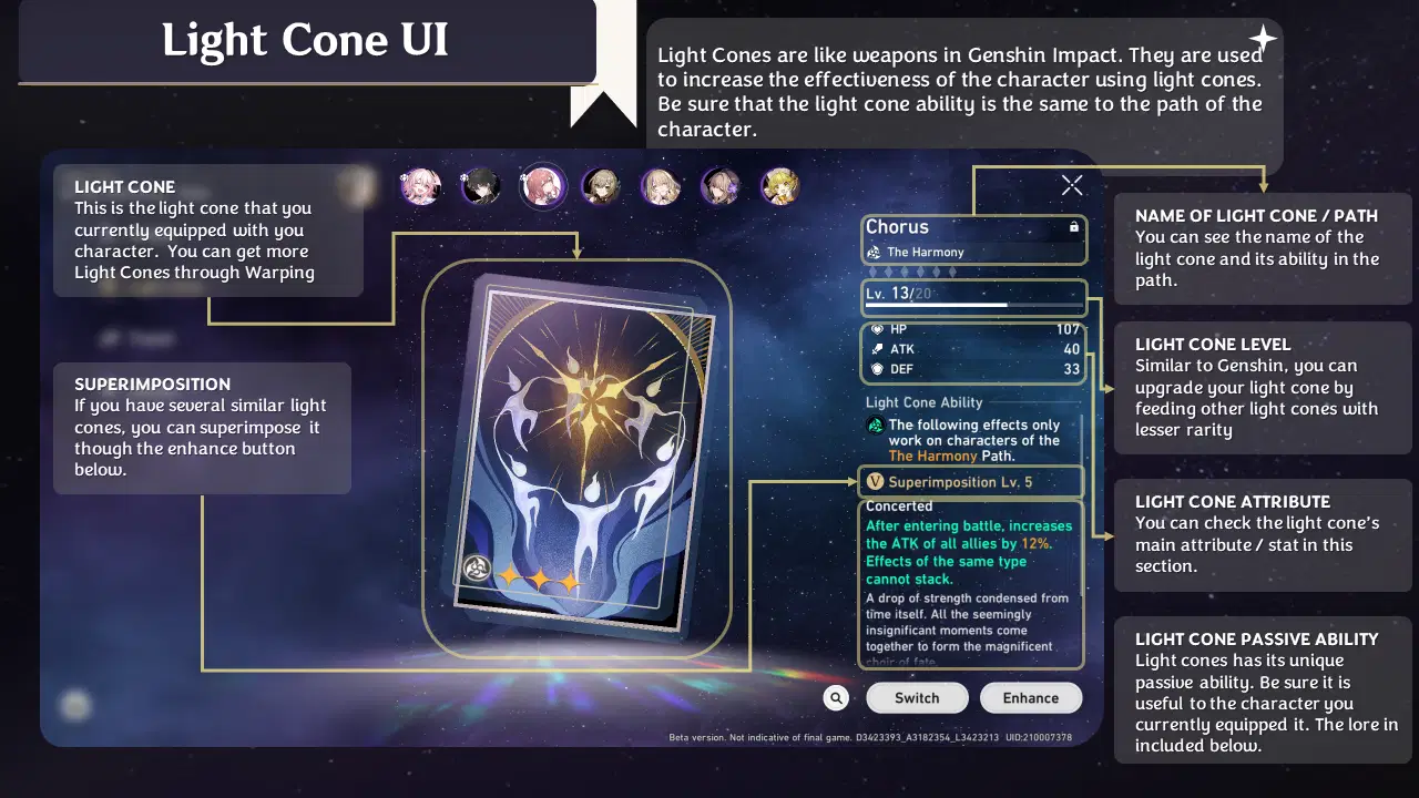 Beginner's Guide for Honkai: Star Rail Part 1 | User Interface Basics ...