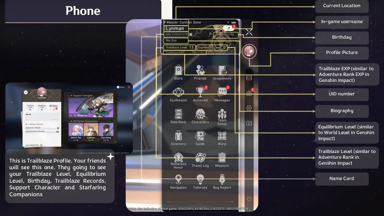 Beginner's Guide for Honkai: Star Rail Part 1 | User Interface Basics ...