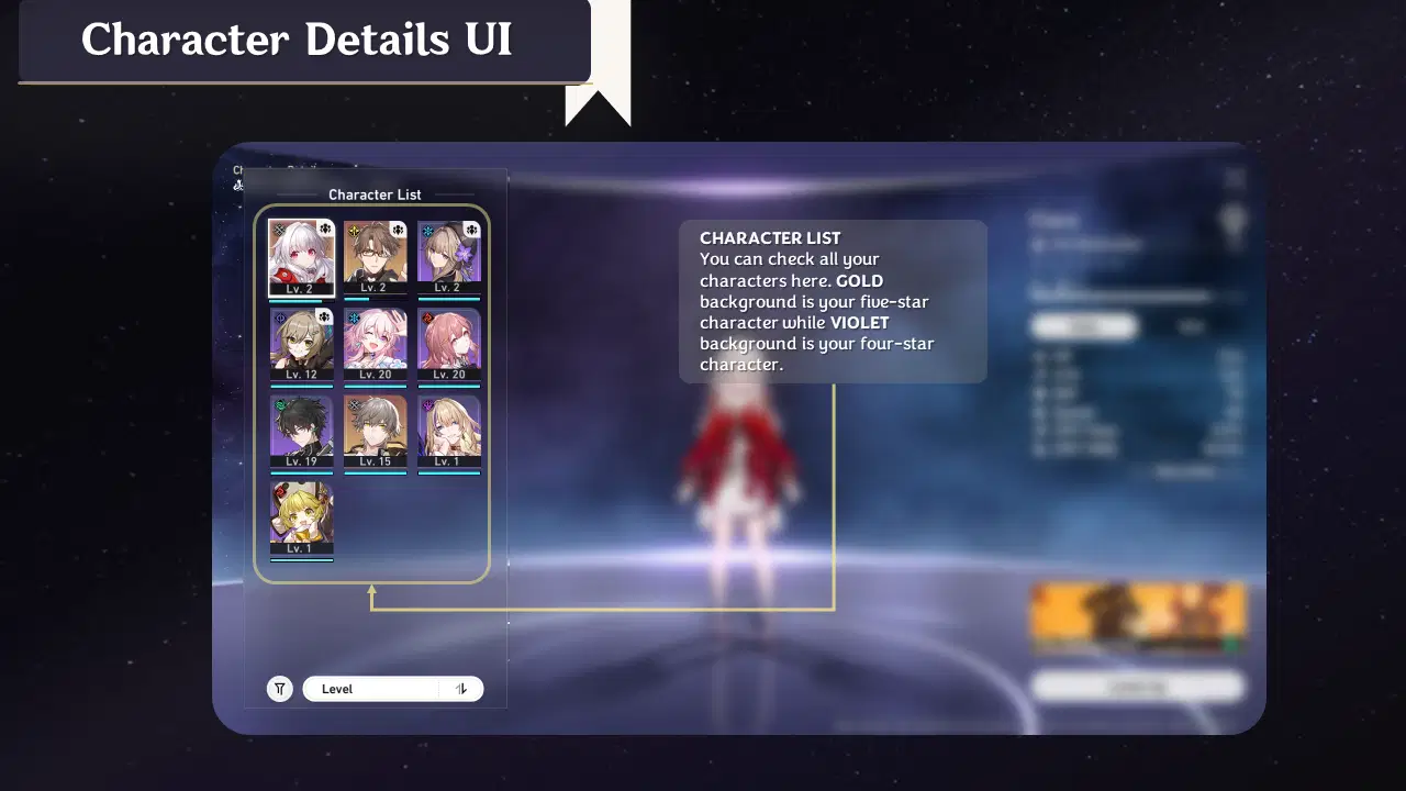 Beginner's Guide for Honkai: Star Rail Part 1 | User Interface Basics ...