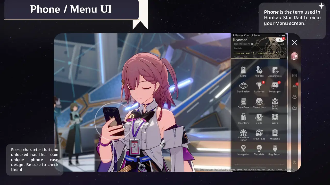 Beginner's Guide for Honkai: Star Rail Part 1 | User Interface Basics Honkai: Star Rail | HoYoLAB
