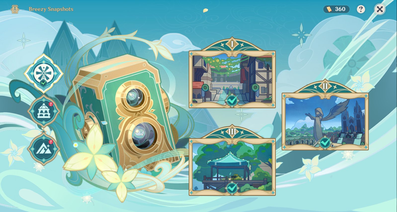 Breezy Snapshots Summary Genshin Impact | HoYoLAB