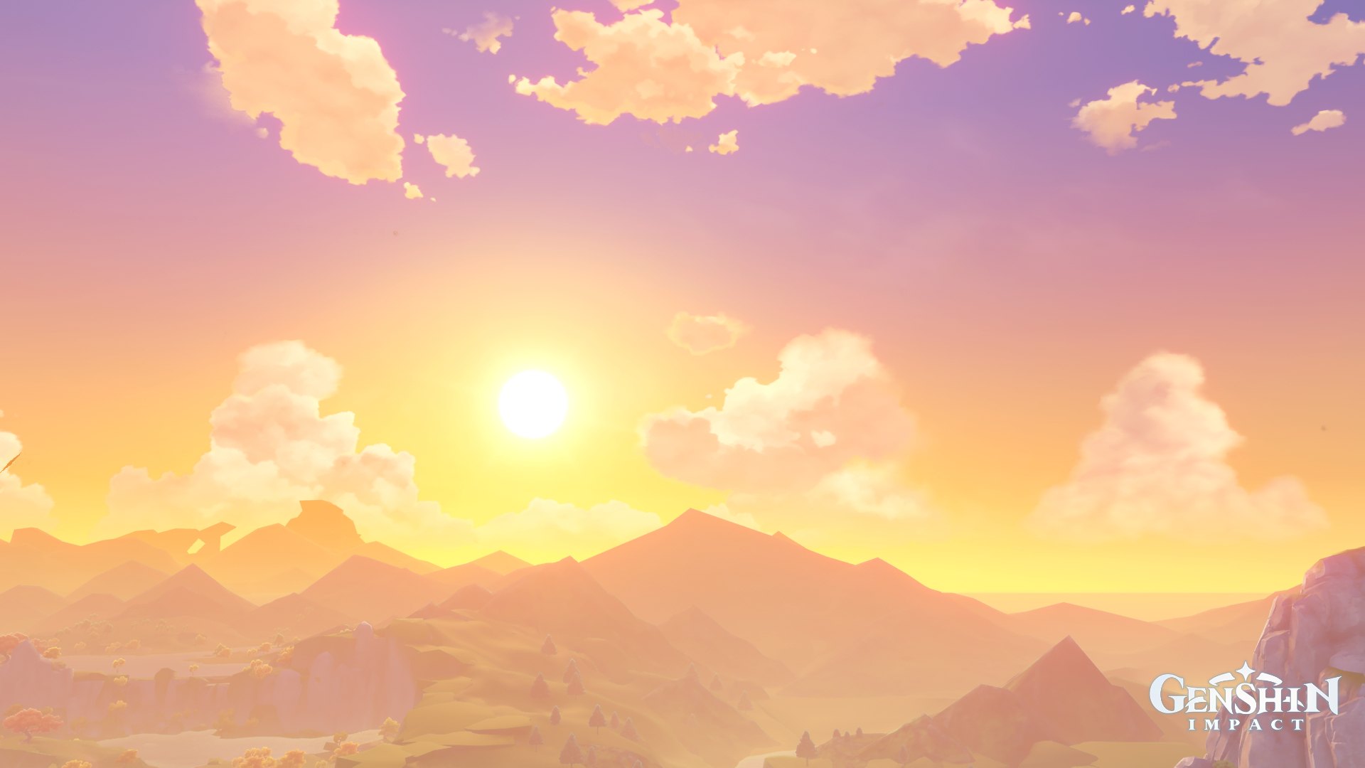 A beautiful way to start the day Genshin Impact | HoYoLAB