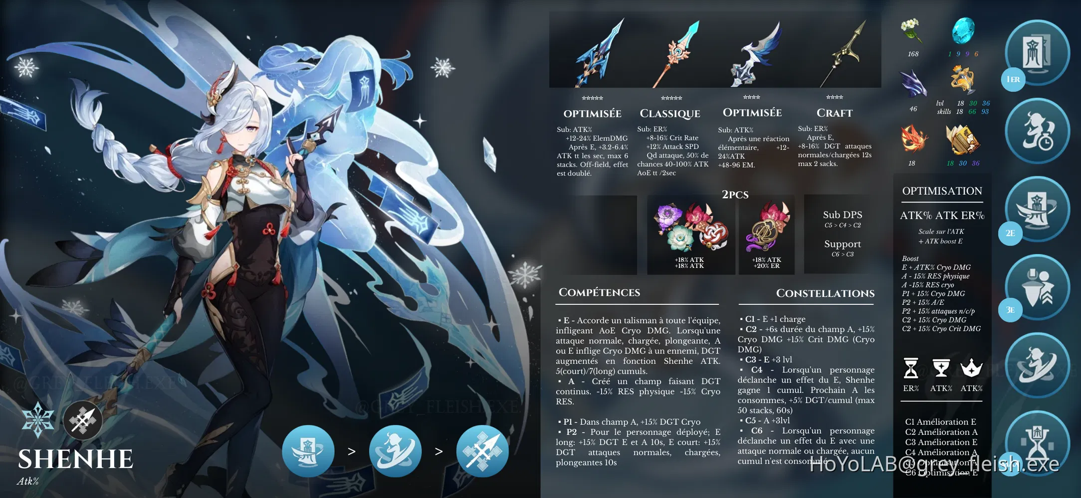 [GUIDE] Shenhe, Transcendance solitaire Genshin Impact | HoYoLAB
