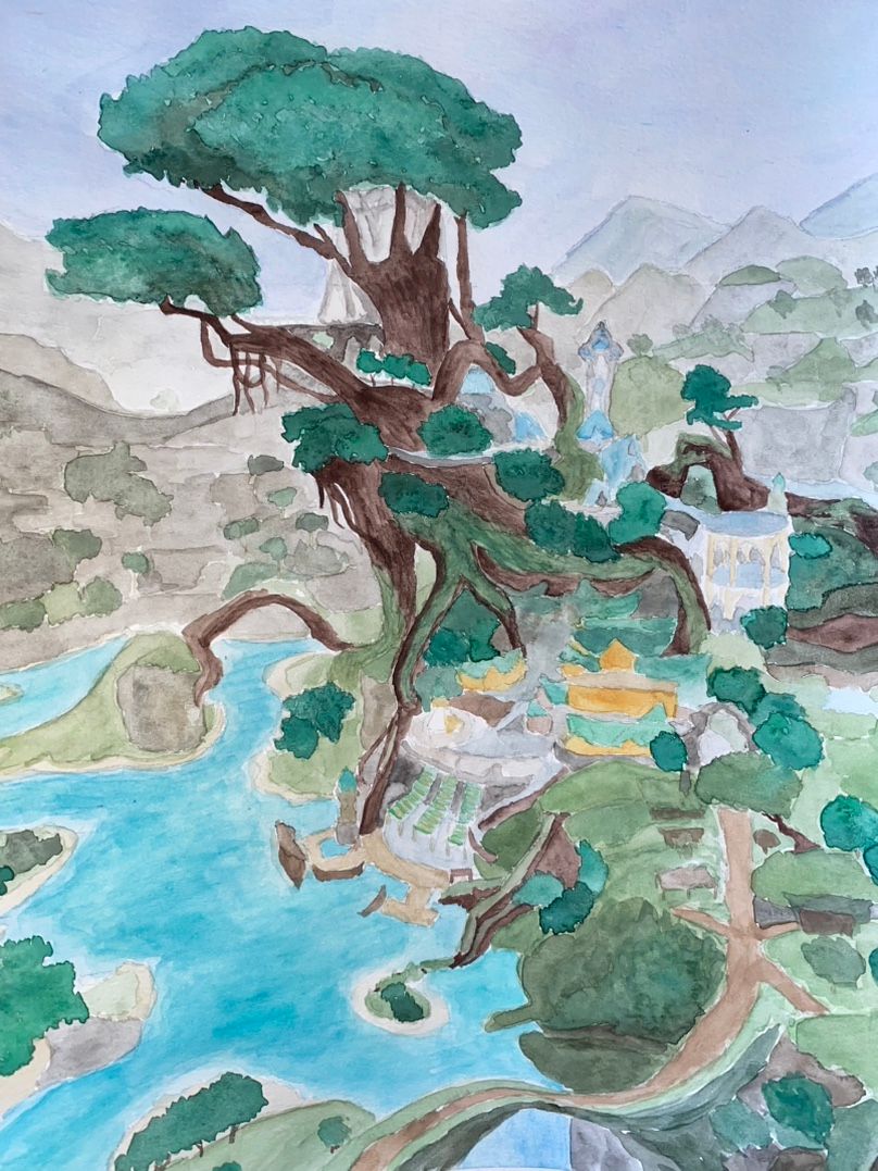 Thank the gods for giving us 4 teleport waypoints on the Divine Tree ...