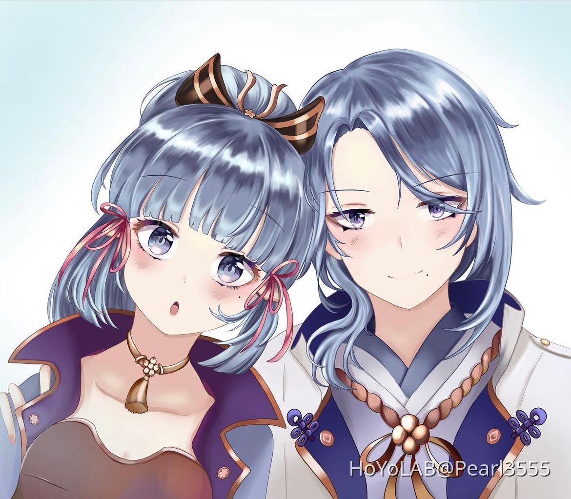 Kamisato ayaka and her brother ayato 🤍 Genshin Impact | HoYoLAB