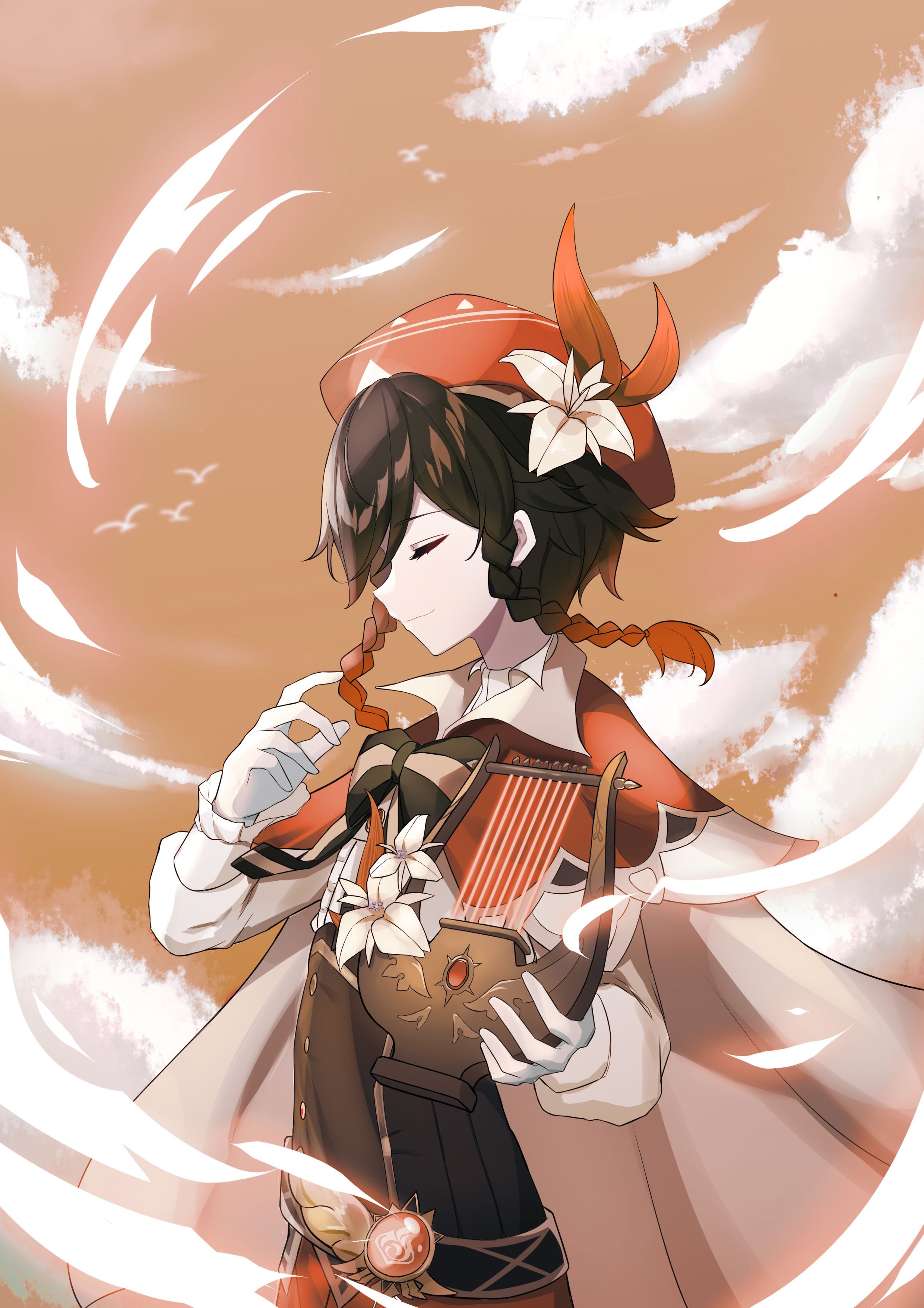 Was bored, have a casual Pyro Venti recolor. Genshin Impact | HoYoLAB