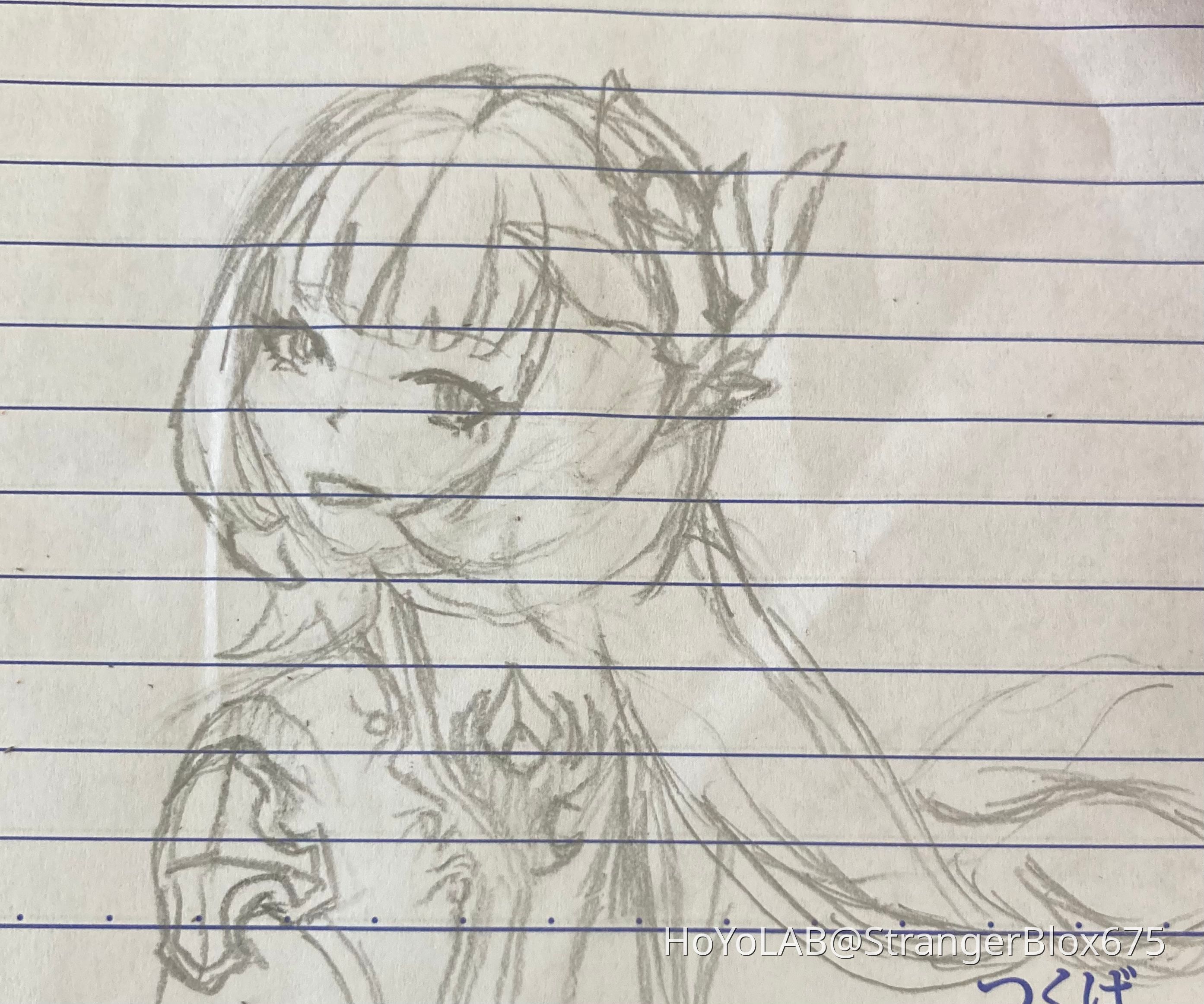 ely drawing Honkai Impact 3rd | HoYoLAB